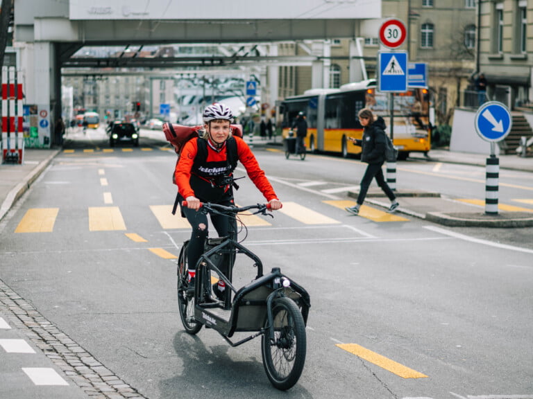 Unterwegs mit dem Velokurier Bern – Journal B